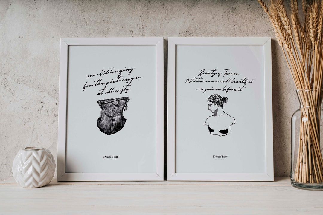 The Secret History Poster Bundle of 2, Morbid Longing for the ...
