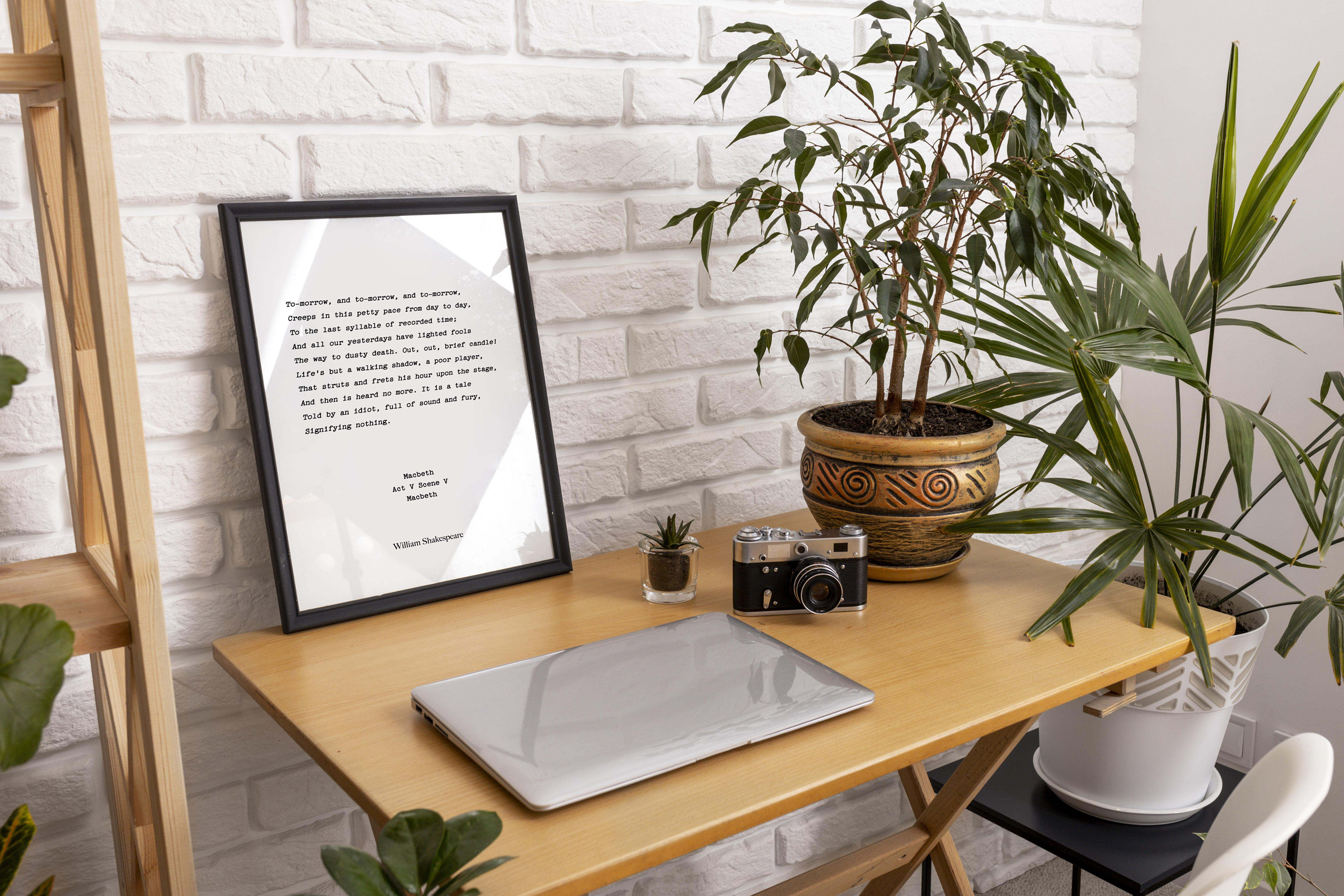 Macbeth Quote Poster: Shakespeare Print (digital Download) - Etsy