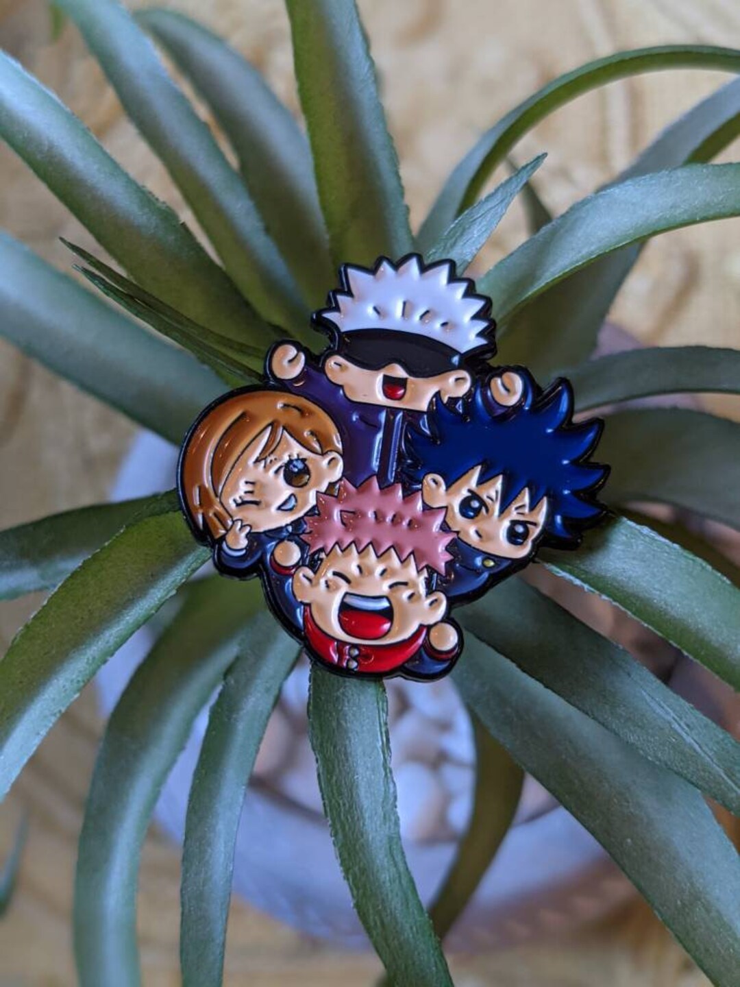 Curse Fighting Friends Anime Soft Enamel Pin - Etsy