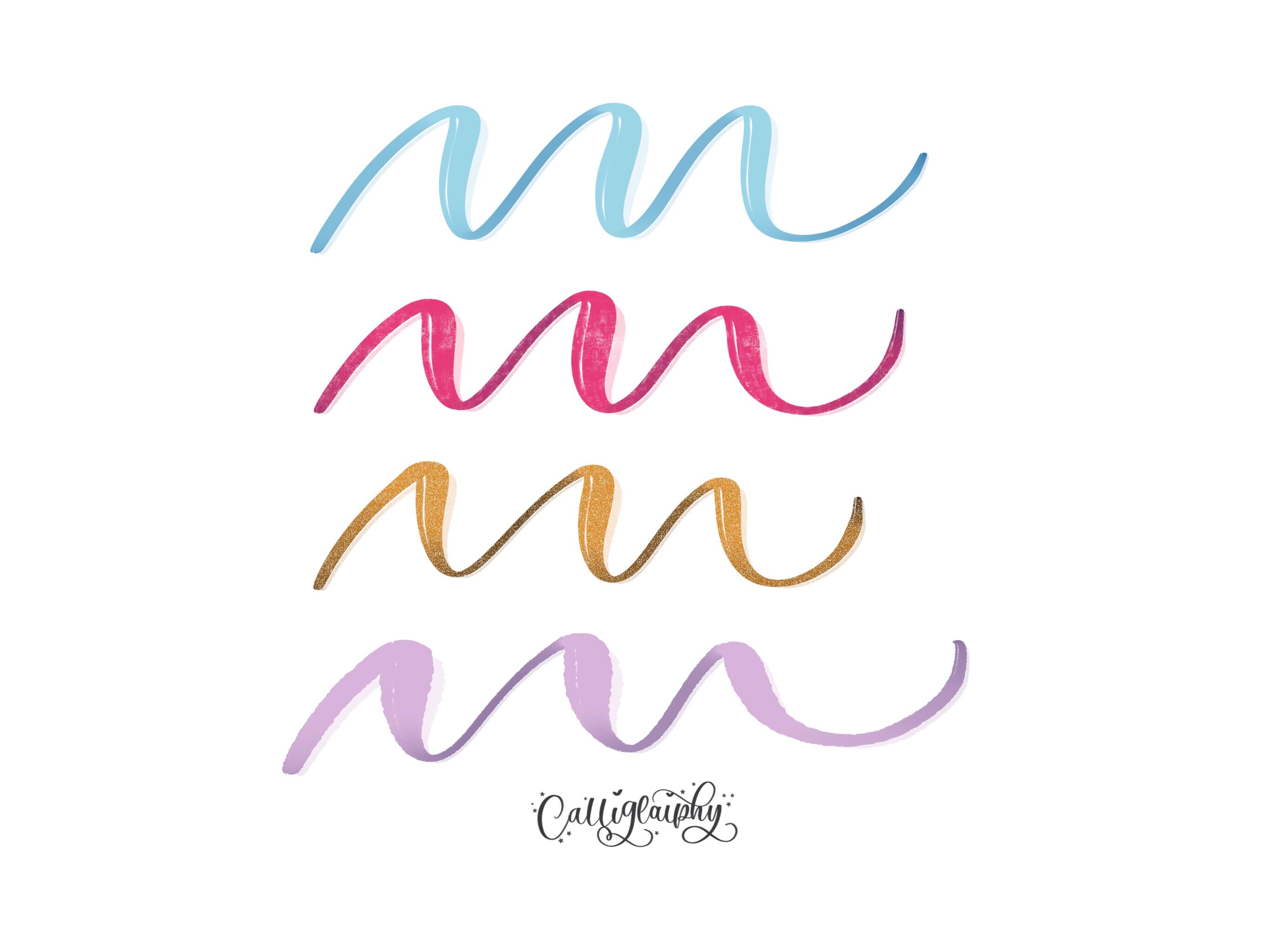 Dandy Procreate Brush Set, Lettering Brush, Procreate Lettering ...