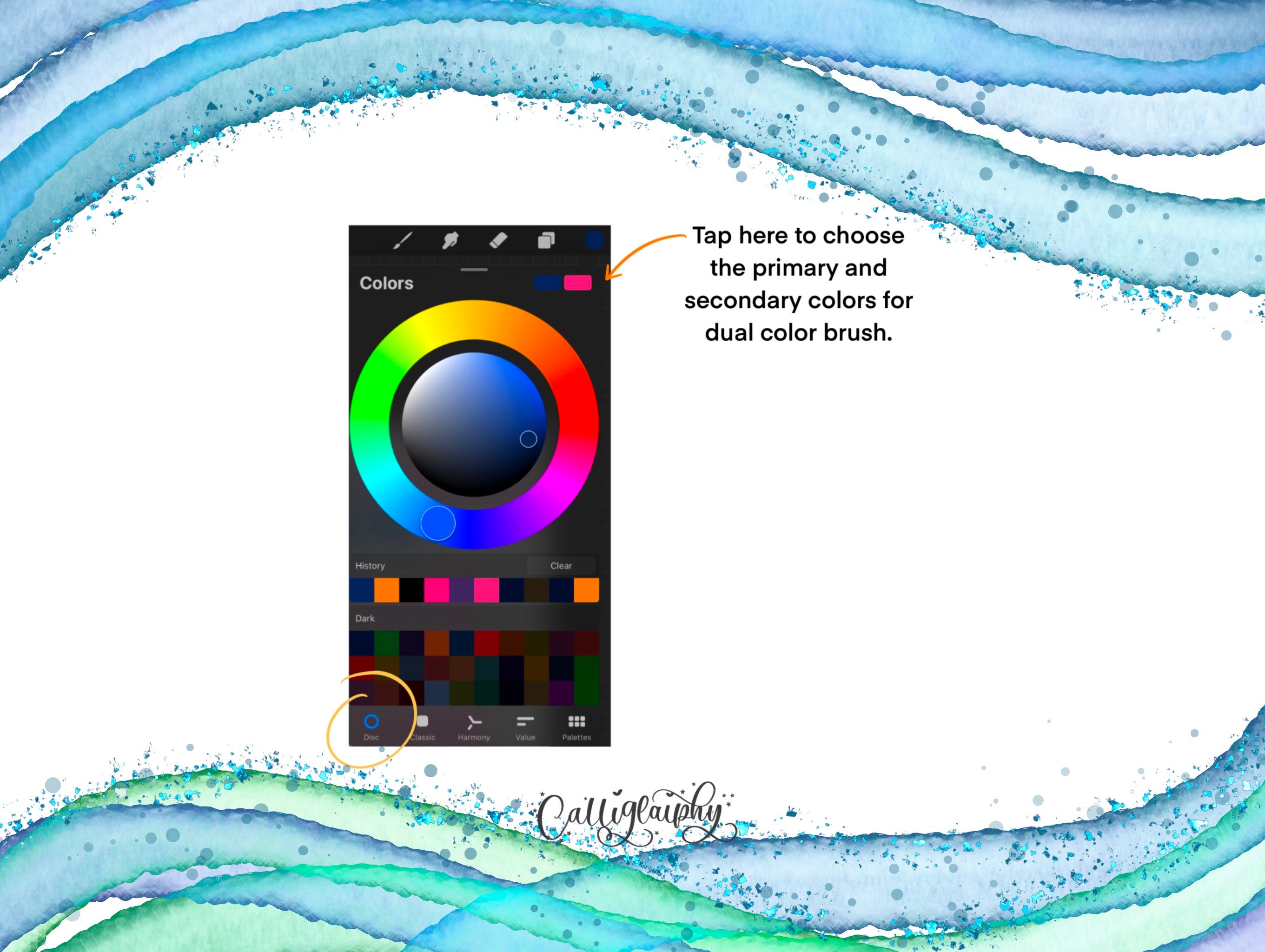 Dandy Procreate Brush Set, Lettering Brush, Procreate Lettering ...