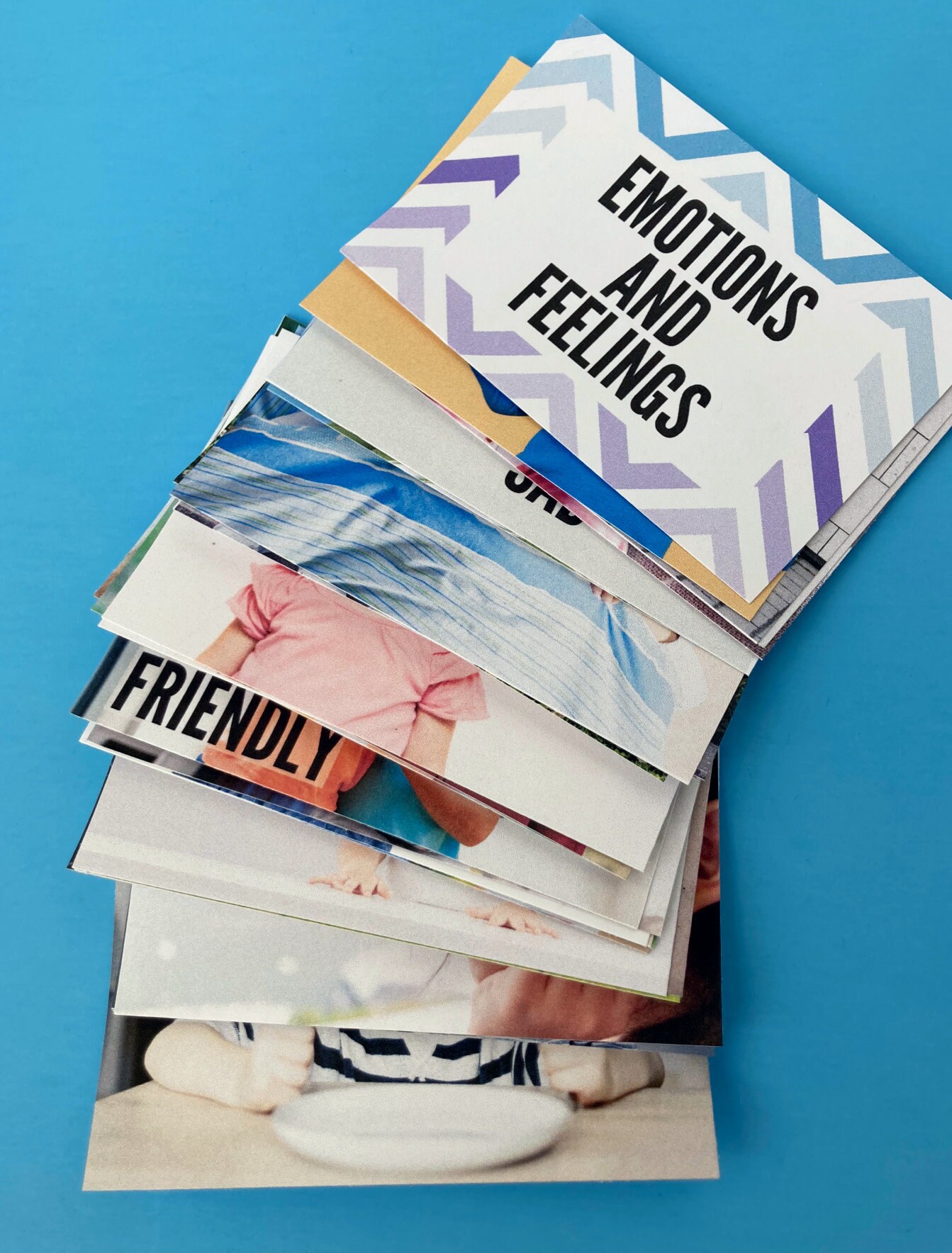 Emotion and Feeling Flashcards- Real Photos- Printable PDF File - Etsy