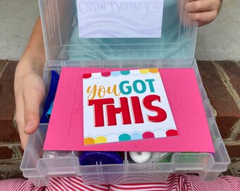 Toys Toys & Games PERSONALIZED Regular Calm Down Kit Anxiety Toolbox ...