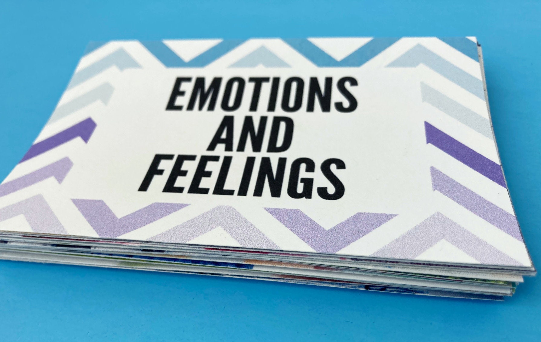 Emotion and Feeling Flashcards- Real Photos- Printable PDF File - Etsy