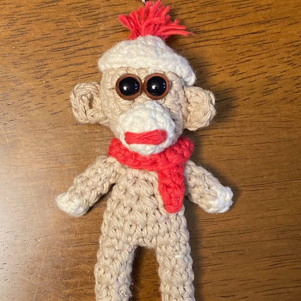 Tiny Sock Monkey - Etsy