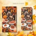 Autumn, Thanksgiving, Fall Patterns, Sublimation Phone Case Bundle ...