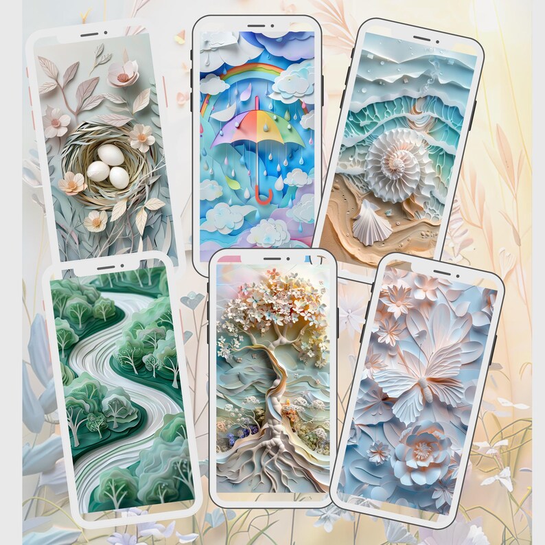 Natures Paper Harmony DIY Sublimation Phone Case Collection Bundle ...