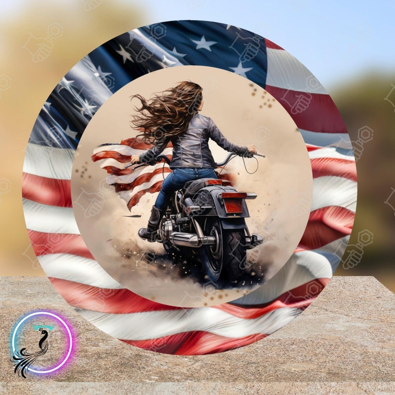 Motorcycle Wind Spinner, Sublimation Design, PNG, Sublimation PNG ...
