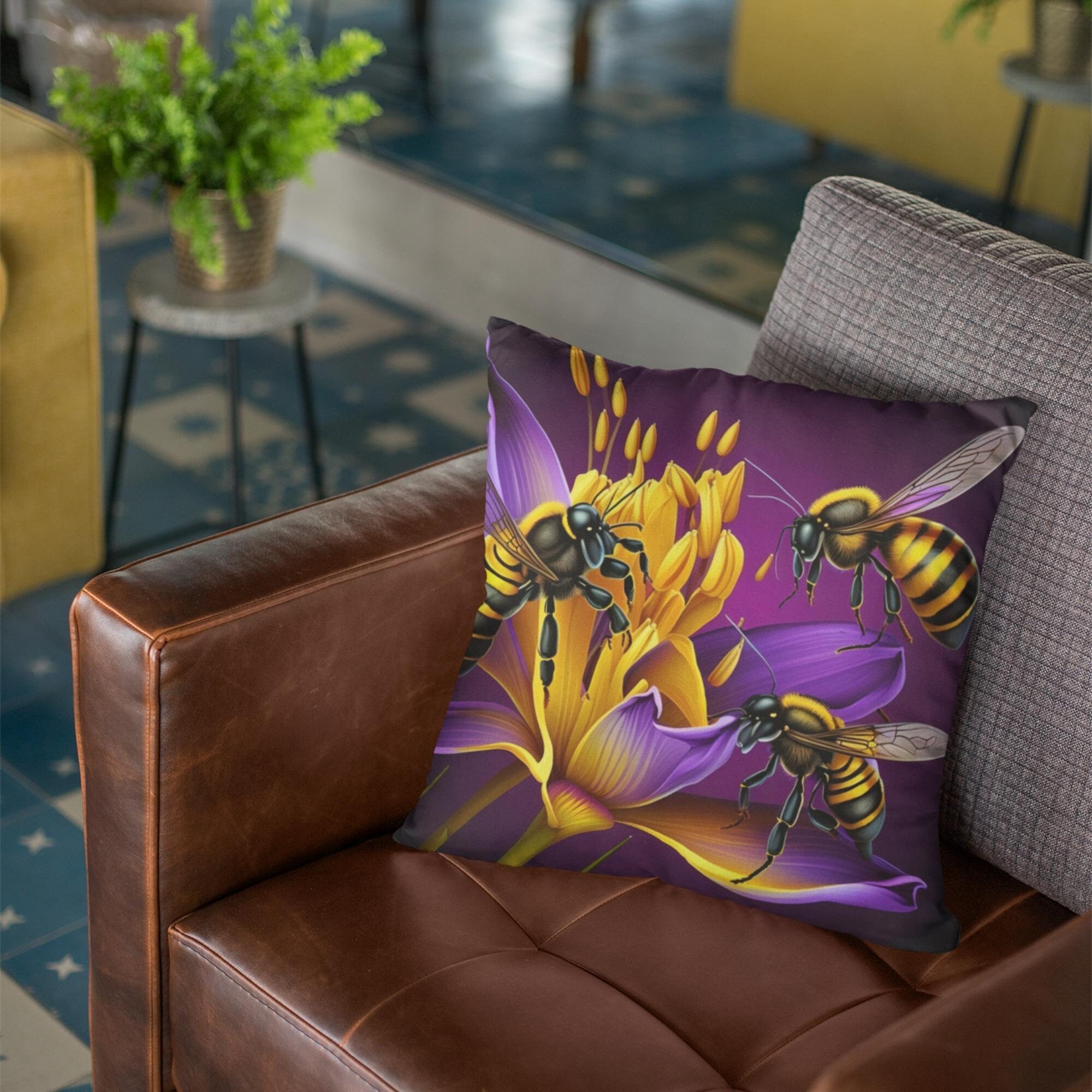 Honey Hues/honey Bees/ Botanical/lilies/ Ready to Press Sublimation Transfer/ Sublimation Design ...