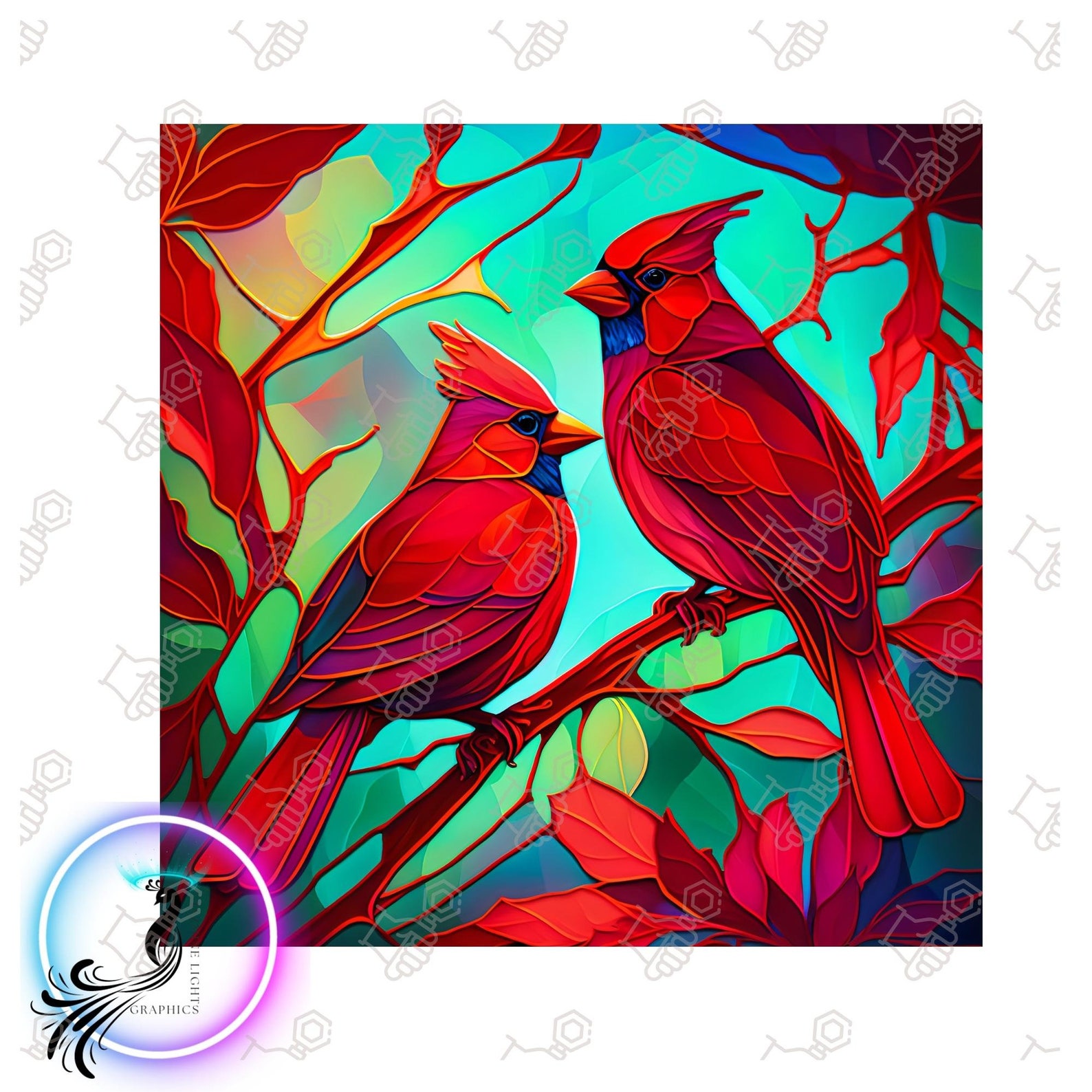 Cardinal Bird/ Birds/ Cardinals/ Nature/ Ready to Press Sublimation ...