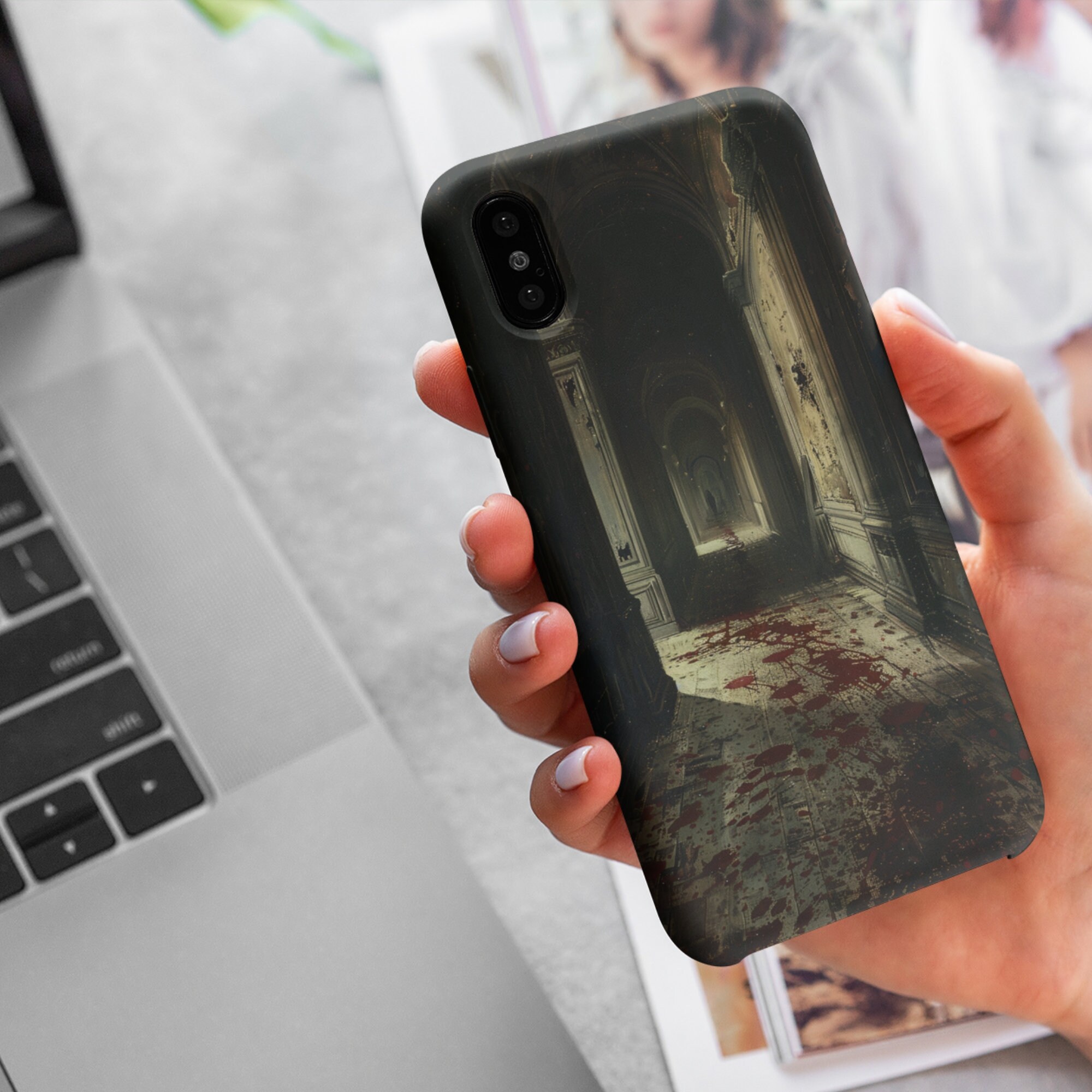 Horror Haunting Sublimation Phone Cases Bundle Templates for Custom ...