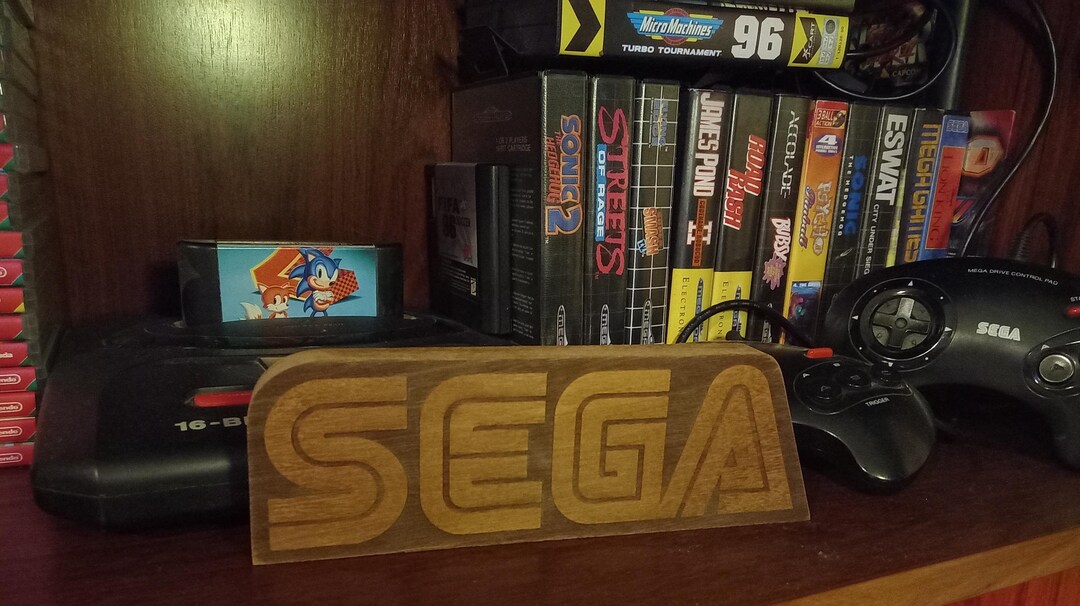 Wooden SEGA Sign - Etsy