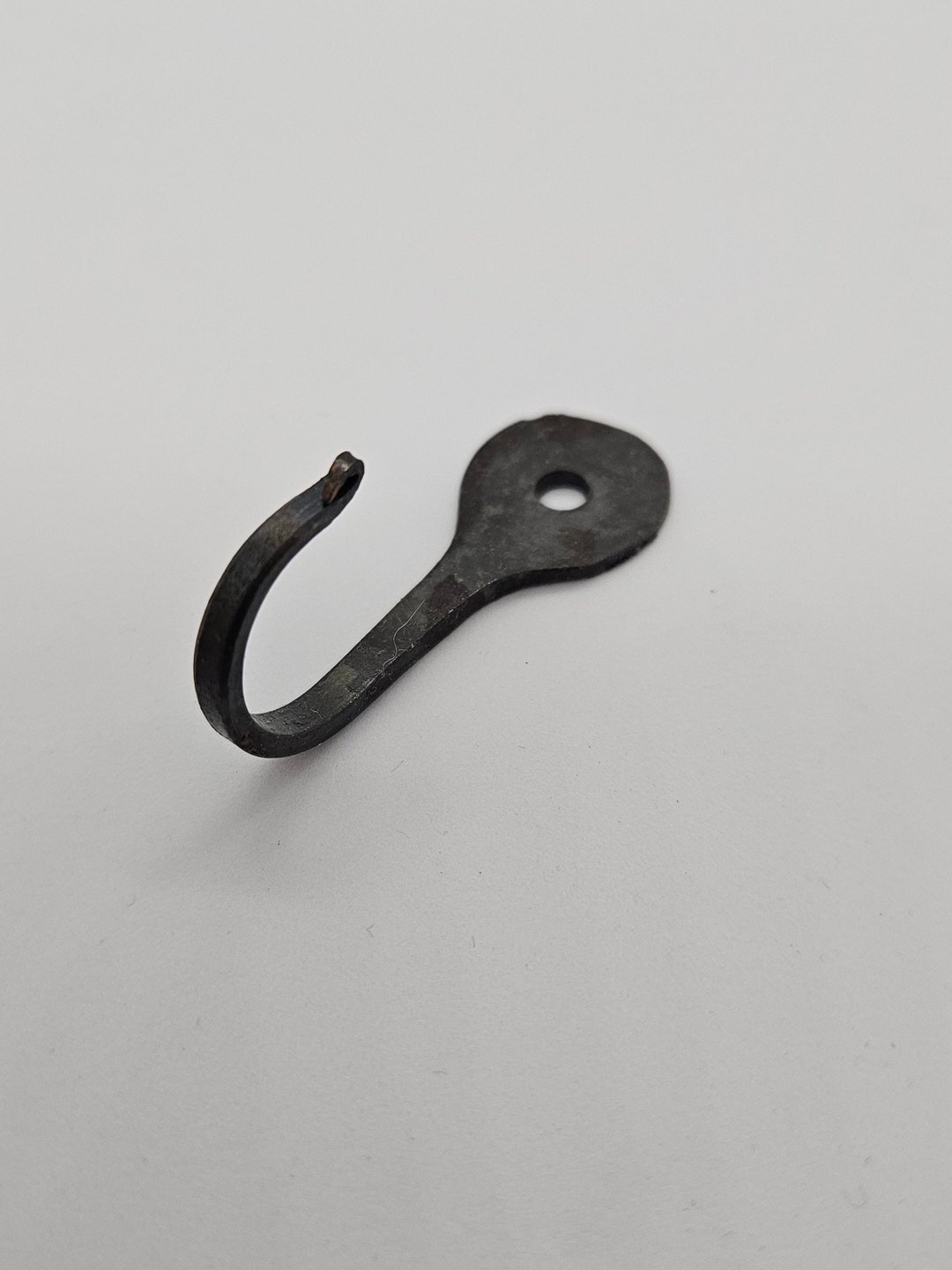 Blacksmith Hooks Small Hooks Handmade Forged Hooks Rustic Wall Mounted ...