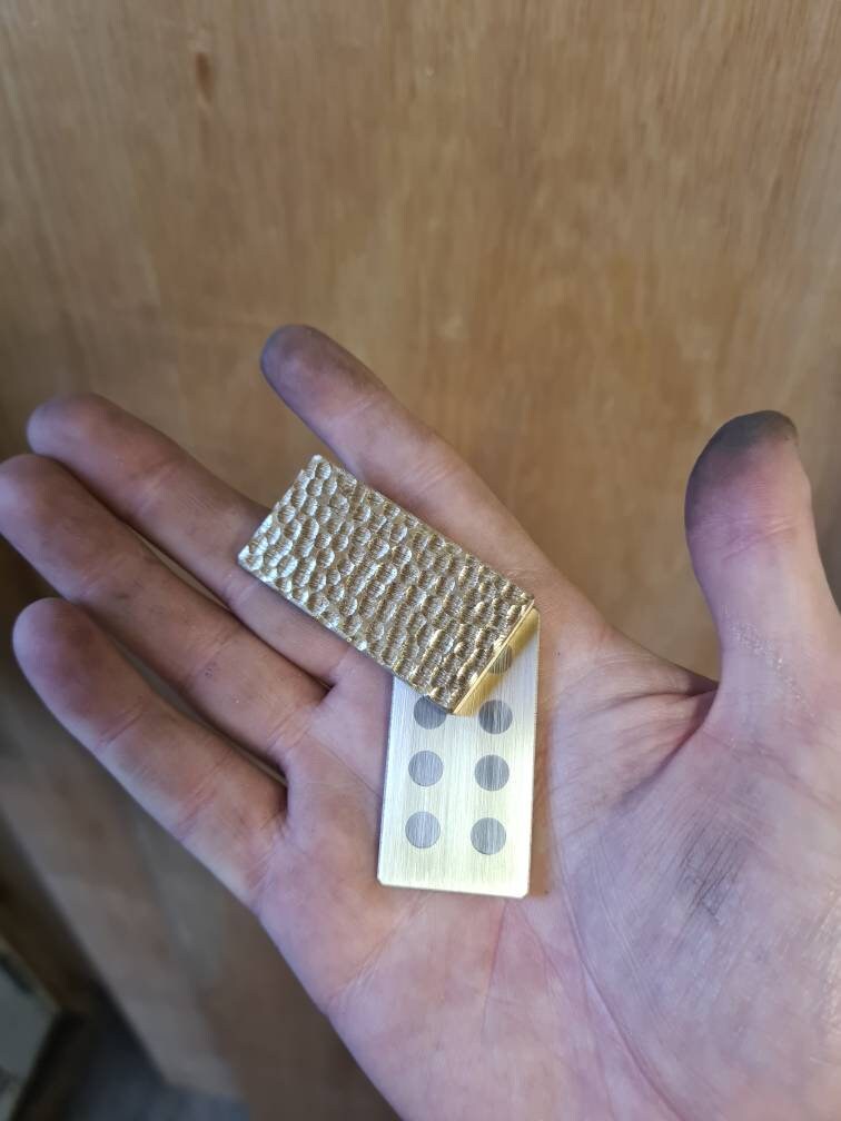 Brass Haptic Slider Pocket Slider Figit Toy Stress Relief - Etsy UK