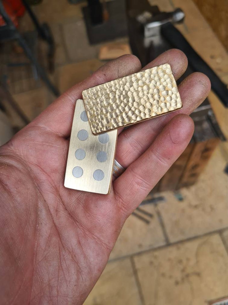 Brass Haptic Slider Pocket Slider Figit Toy Stress Relief - Etsy UK