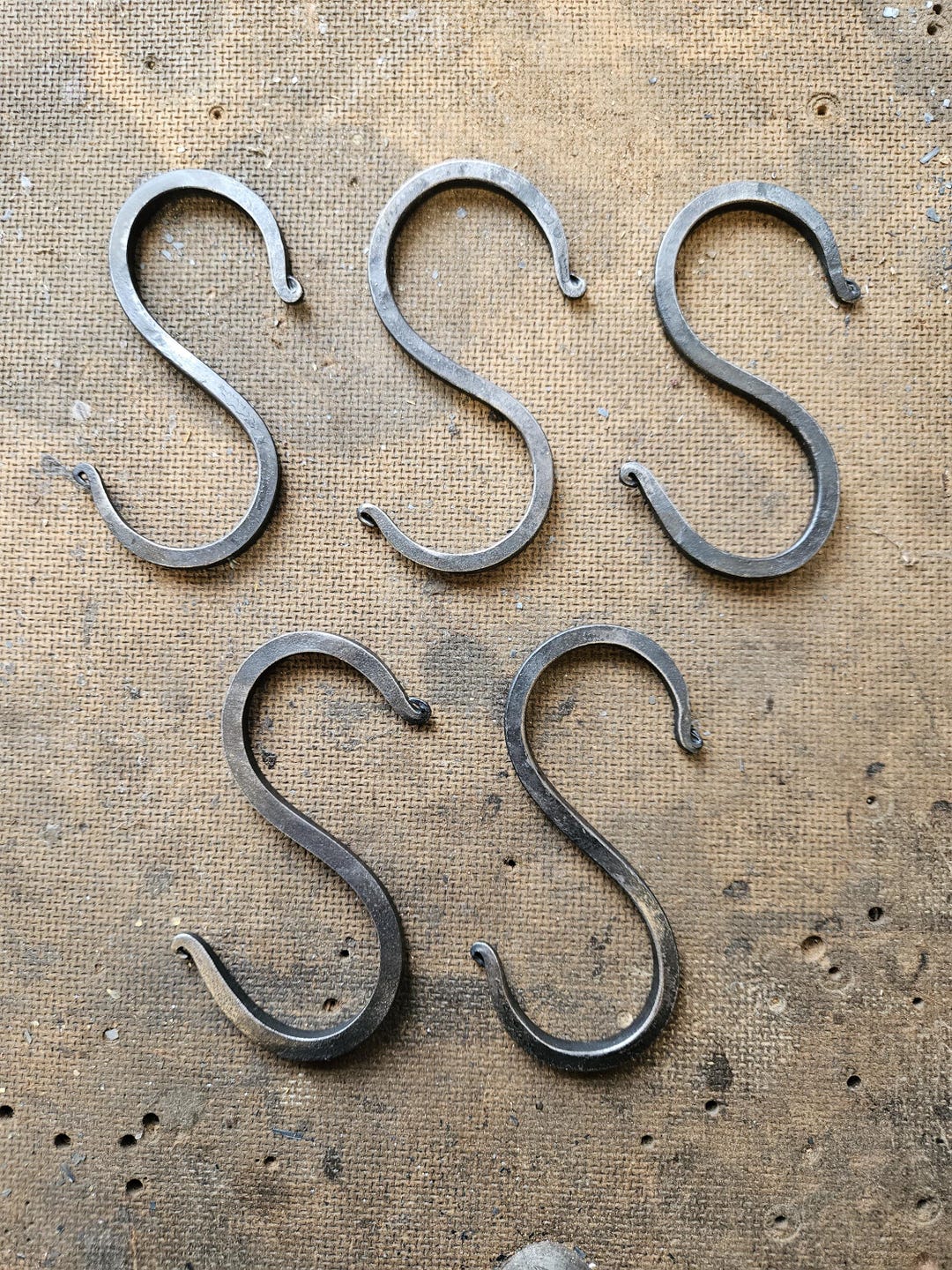 5 Blacksmith S Hooks - Etsy