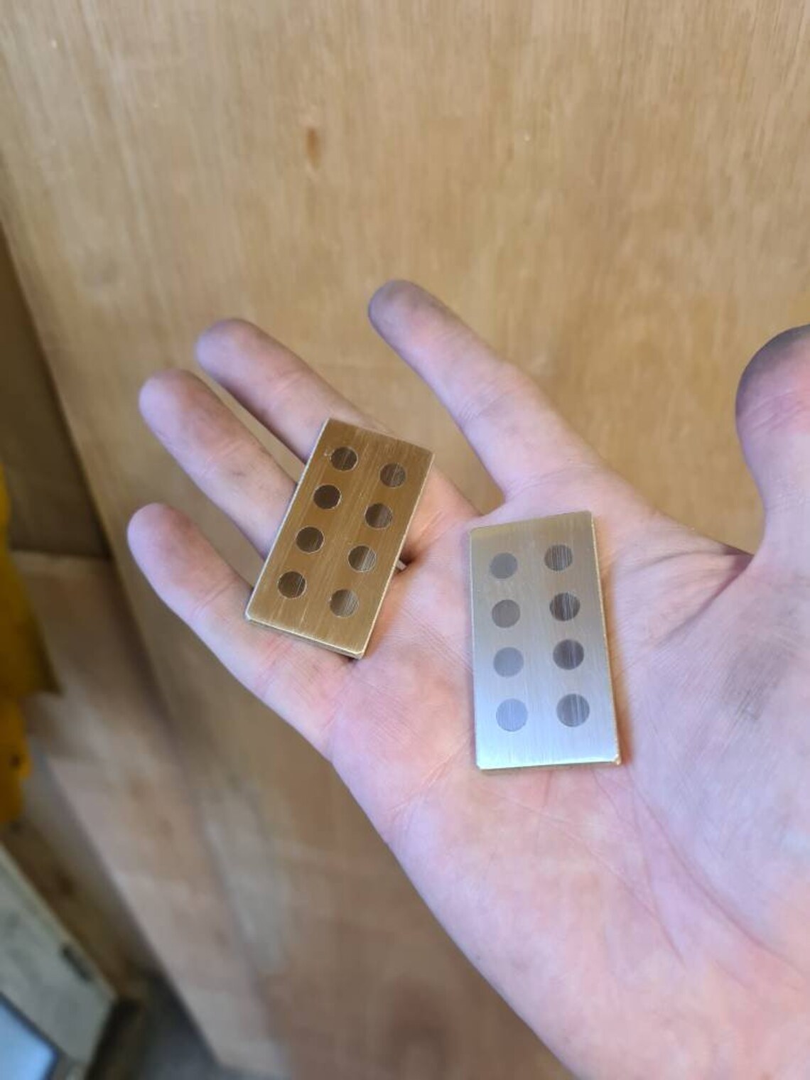 Brass Haptic Slider Pocket Slider Figit Toy Stress Relief - Etsy UK