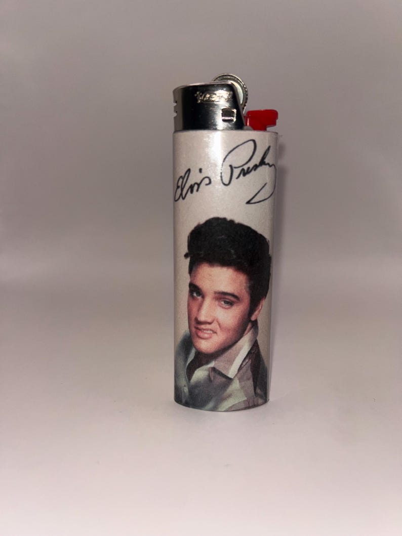 Vintage Elvis Presley Custom Lighter - Collectible Retro Design - Etsy
