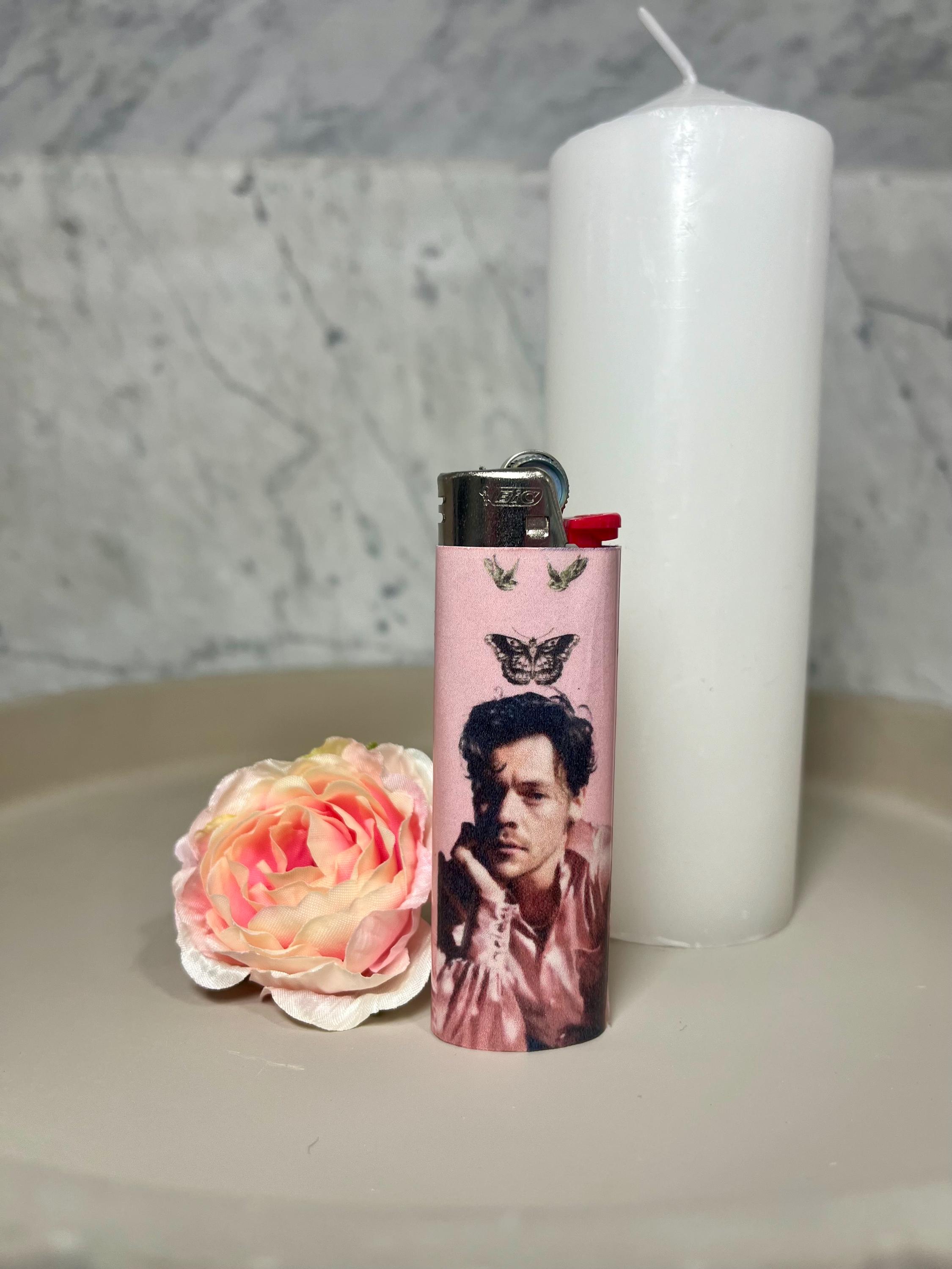 Handcrafted Harry Styles Pink Aesthetic Custom Lighter - Etsy