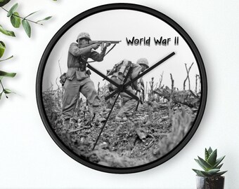 Ww2 Wall Clock - Etsy UK