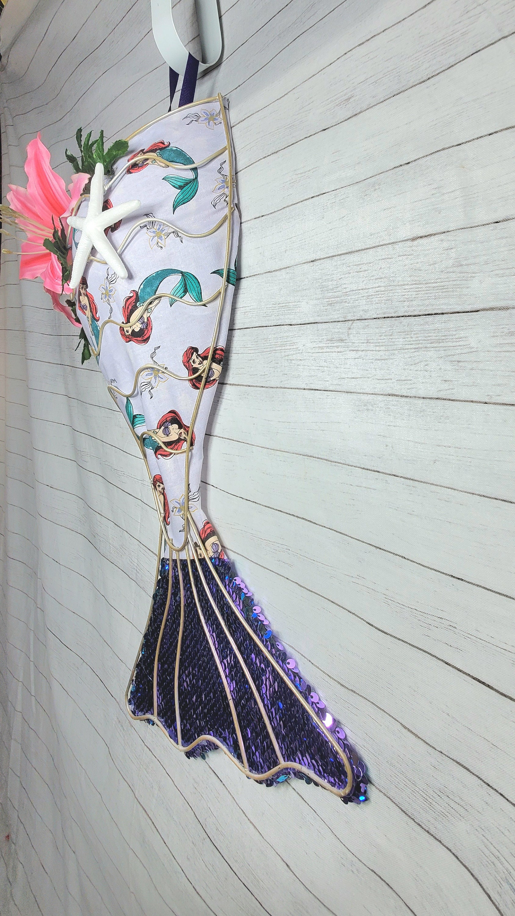 Ariel Mermaid Tail Sea-maiden Decor Tropical Decor Beach - Etsy