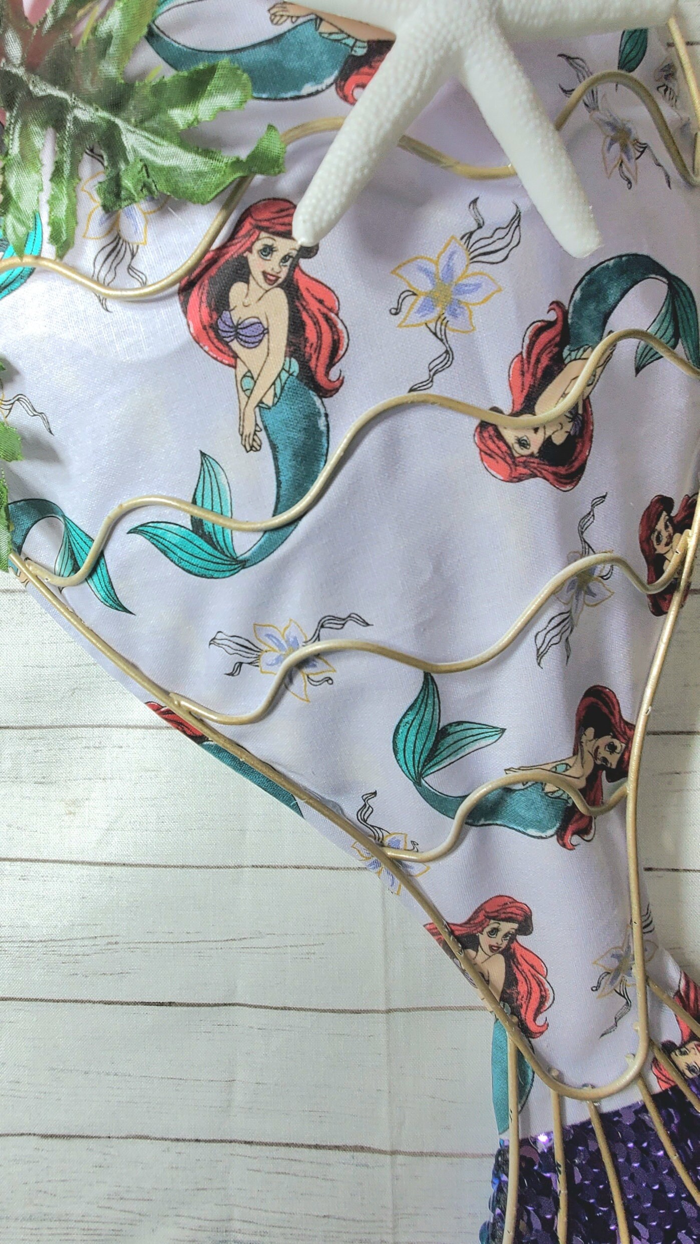 Ariel Mermaid Tail, Sea-maiden Decor, Tropical Decor, Beach Decor ...