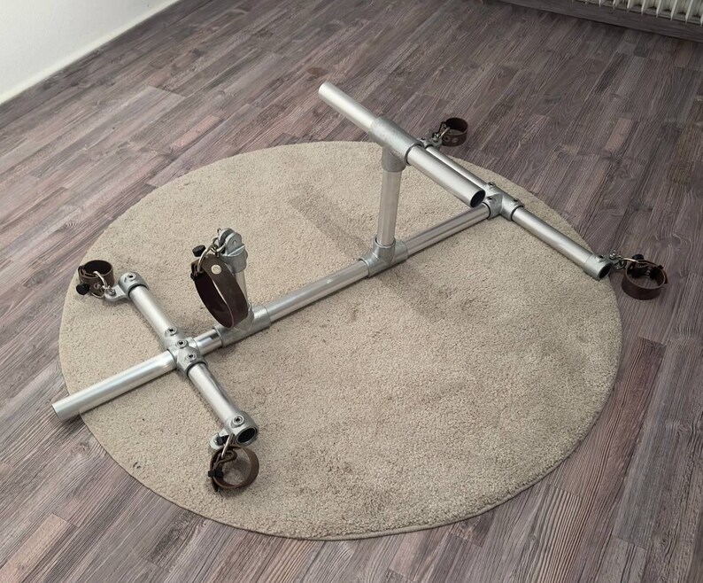 BDSM Fetish Device Bondage Floor Pillory Metal Restraint Configurable ...