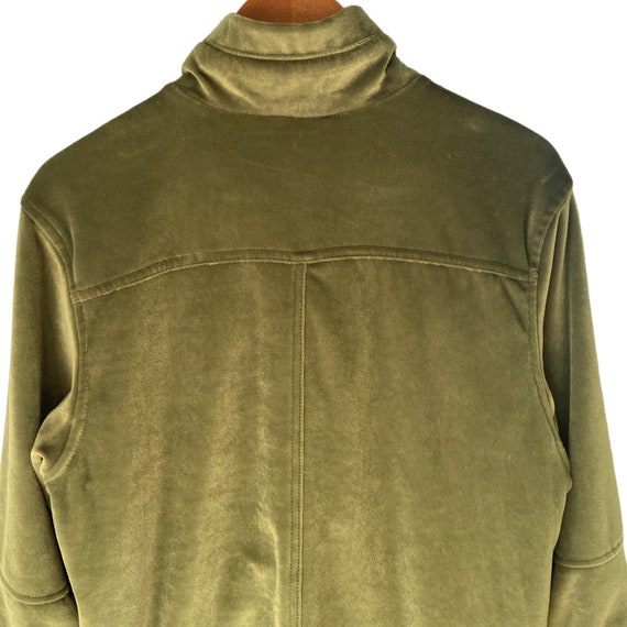 CS Signature Olive Green Reversible Jacket Size Small… - Gem