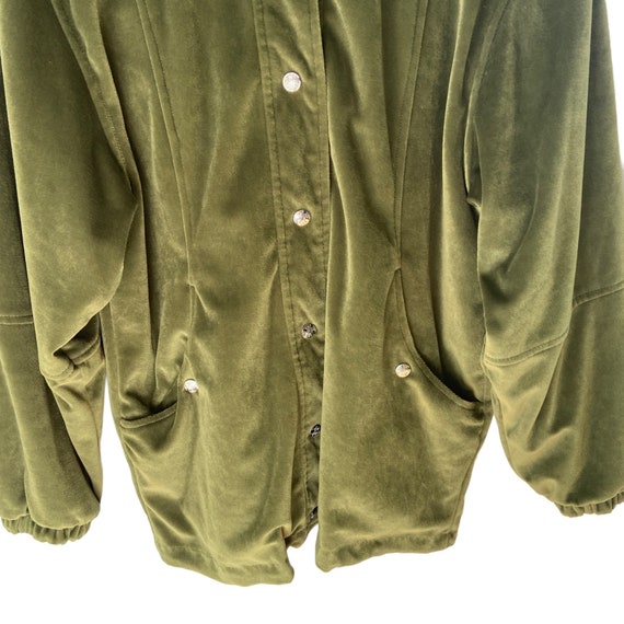 CS Signature Olive Green Reversible Jacket Size Small… - Gem