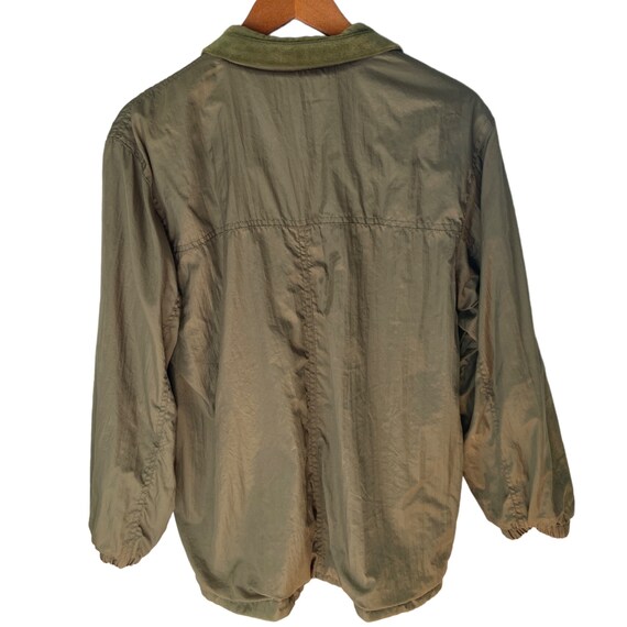 CS Signature Olive Green Reversible Jacket Size Small… - Gem