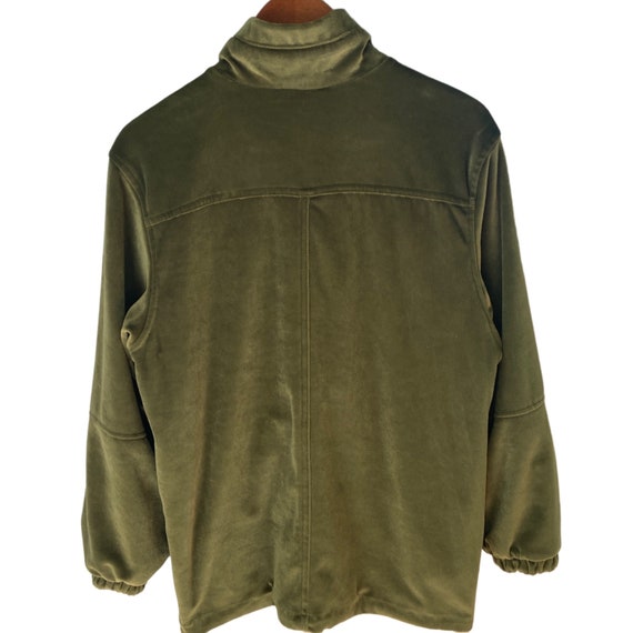CS Signature Olive Green Reversible Jacket Size Small… - Gem
