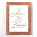 Autumn is Proof That Change is Beautiful Printable, Fall Printable Wall ...
