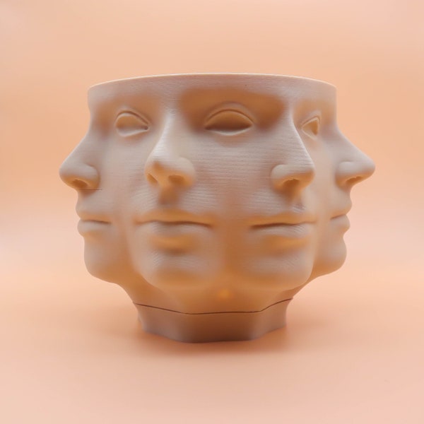 Multi Face Planter - Etsy