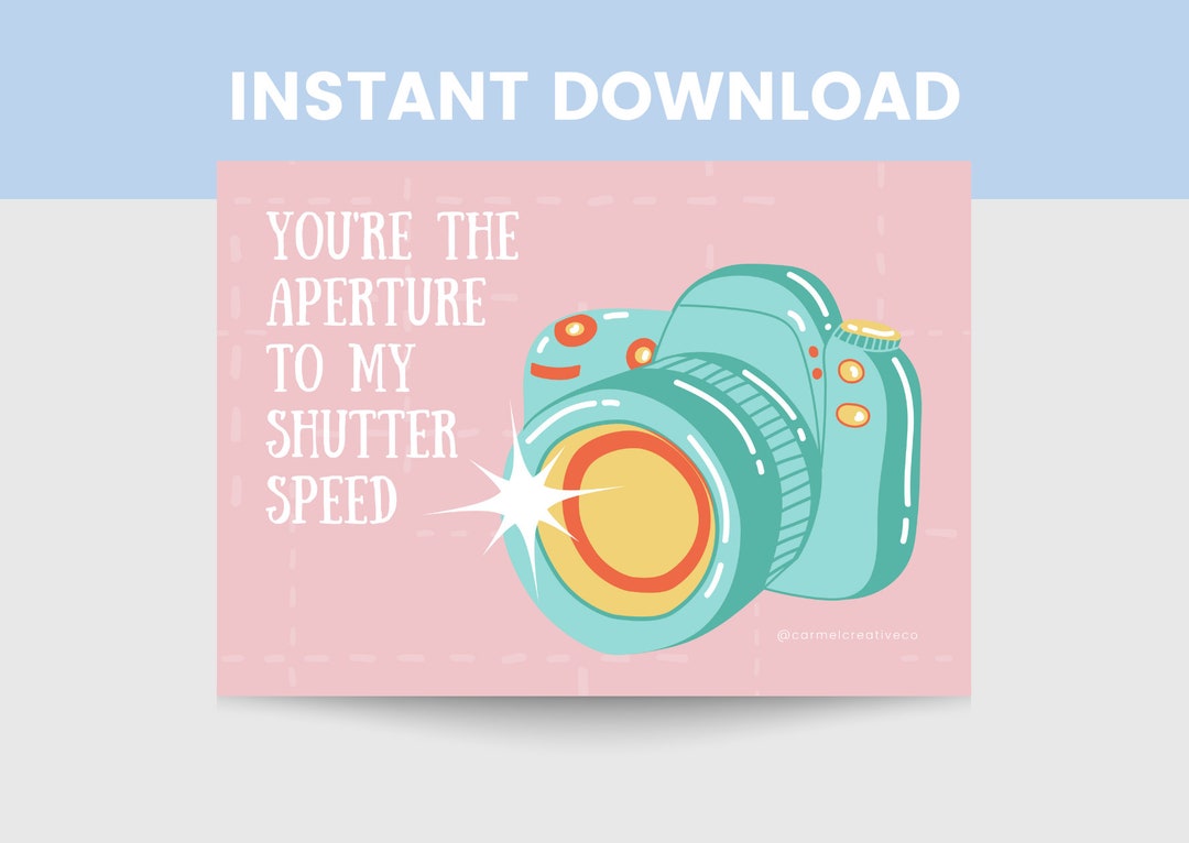 Valentine's Day Cute Punny Pun Card Funny Postcard Printable Instant ...