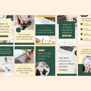 25 Pinterest Templates for Financial Advisors | Financial Coach ...