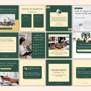 60 Instagram Templates for Financial Advisors | Financial Coach ...