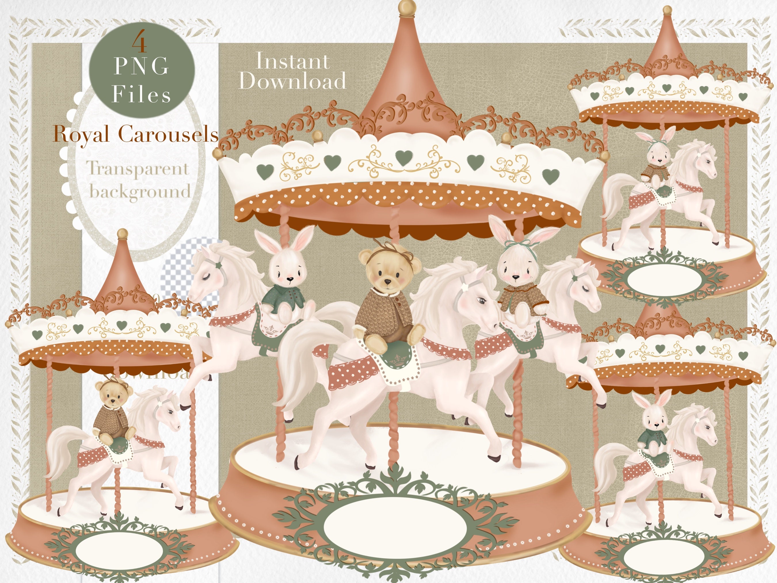 Carousel Ride Clipart