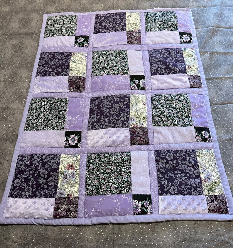 Handmade Quilted Baby Blanket - Etsy