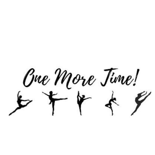 One More Time - Etsy