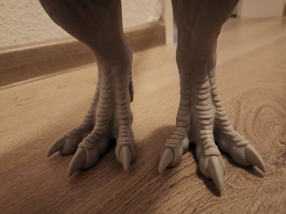 Jurassic Park 1:5 T-rex Maquette Statue - Etsy