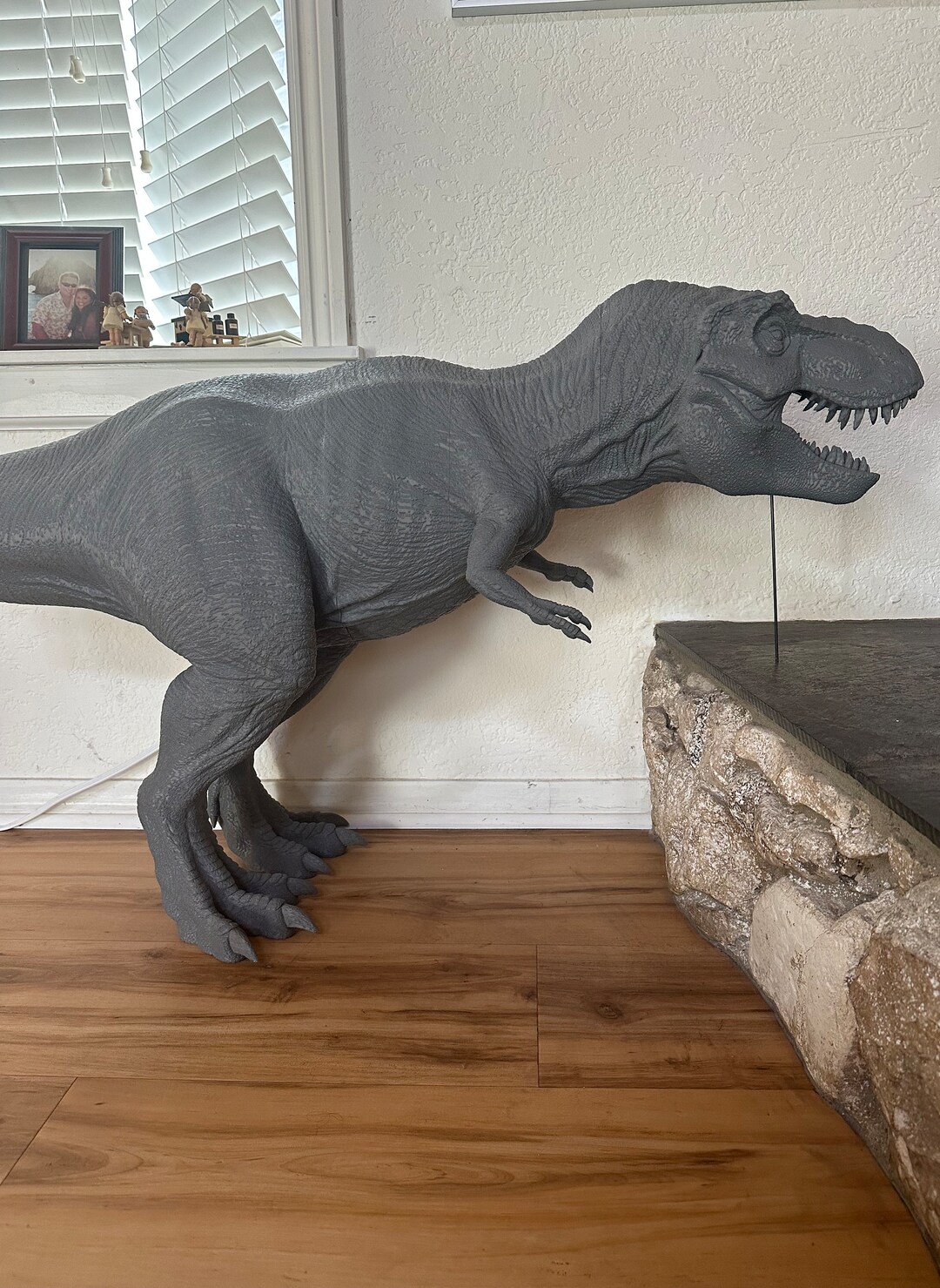 Jurassic Park 1:5 T-rex Maquette Statue - Etsy