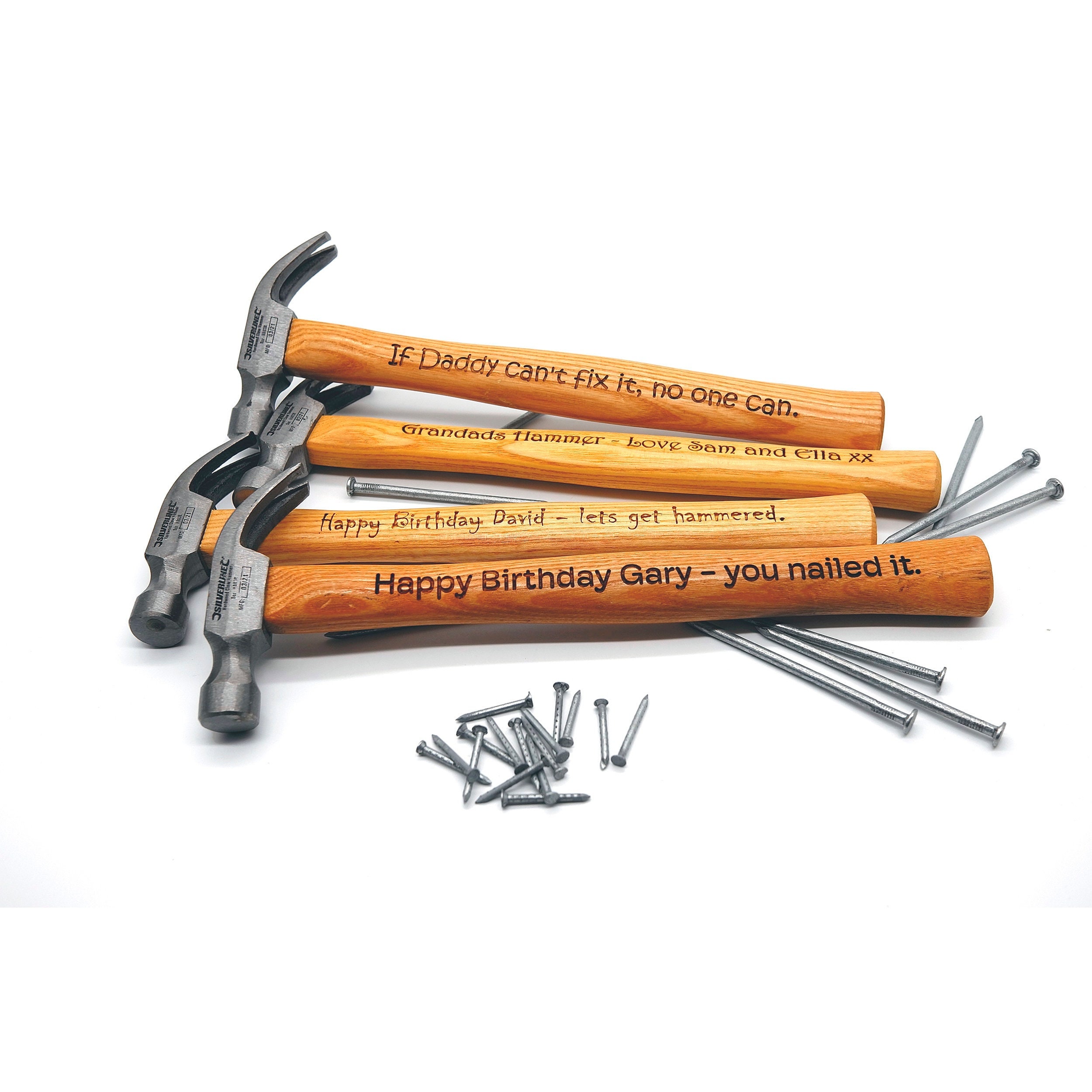 Personalised Hammer and Gift Box | Laser Engraved Unique Gift | Great ...