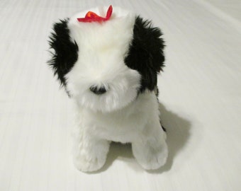 Ty White Dog Beanie | Etsy