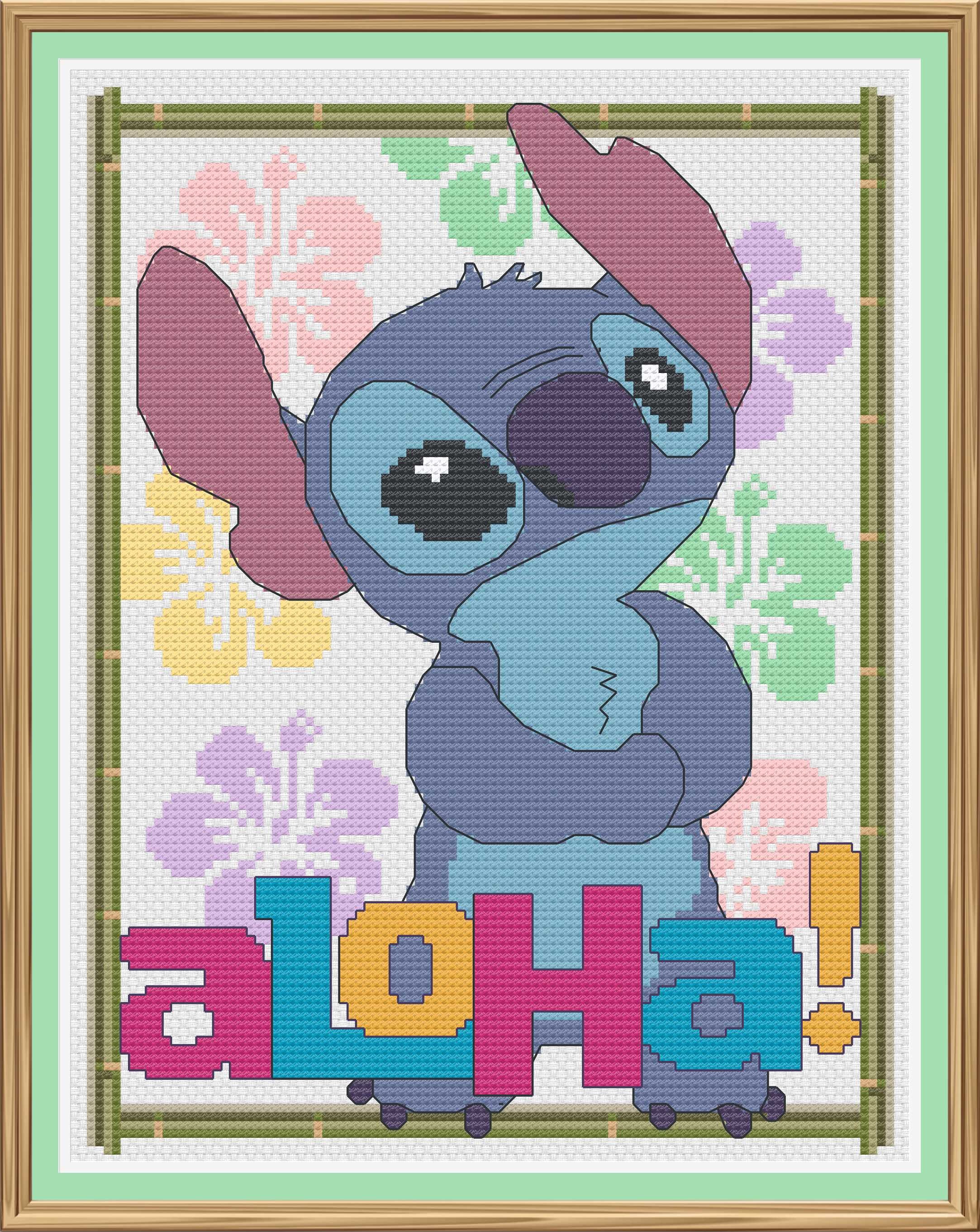 Aloha Stitch Cross Stitch Pattern - Etsy