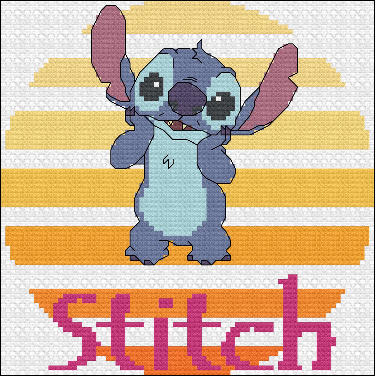Sunset Stitch Cross Stitch Pattern Instant PDF Download - Etsy