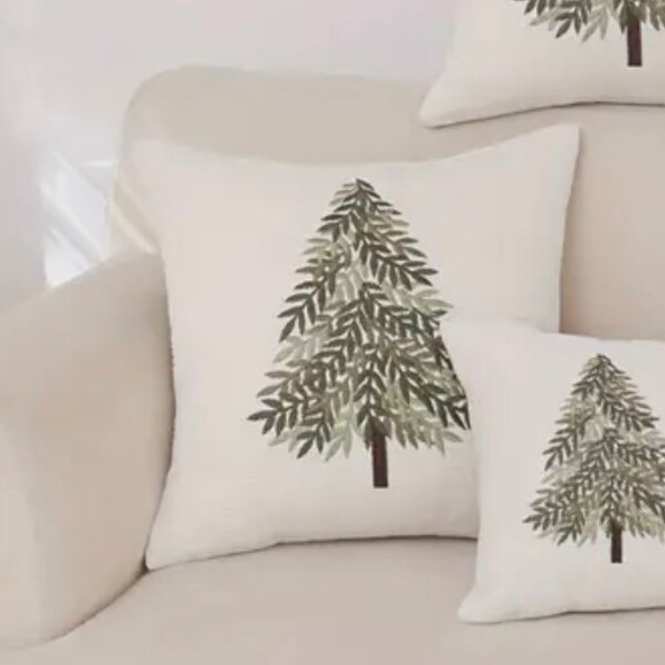 Tree Pillow - Etsy