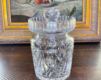 Crystal Jelly Jar | Etsy