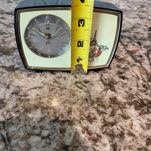 Vintage German Alarm Clock Reuge Musical Alarm Swiss Musical Movement, Extremely RARE 1950s ...