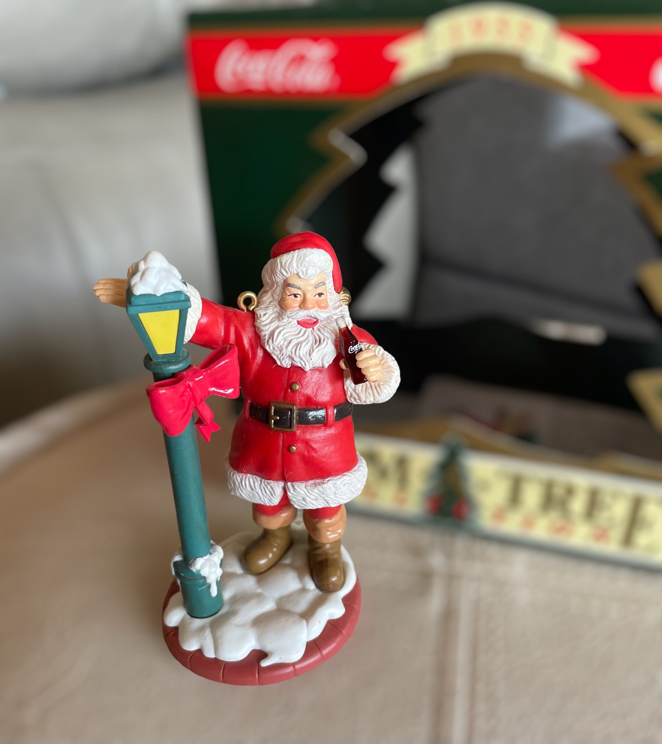 Coca Cola Santa Figurines