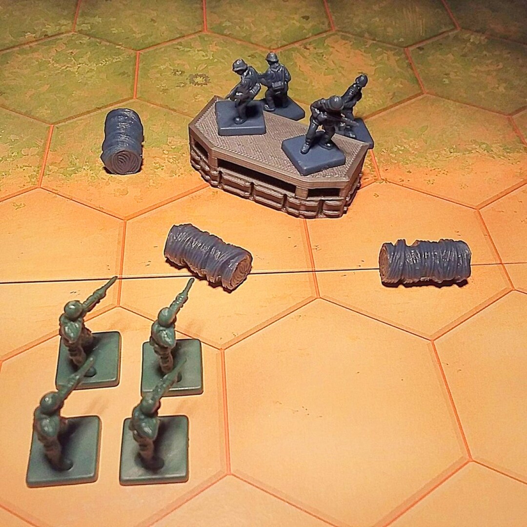 M-G Bunker I for/ Memoir '44 - Etsy